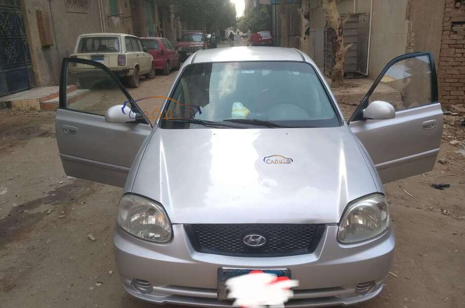 Verna Hyundai 2007 El Haram Silver 6859264 - Car for sale : Hatla2ee