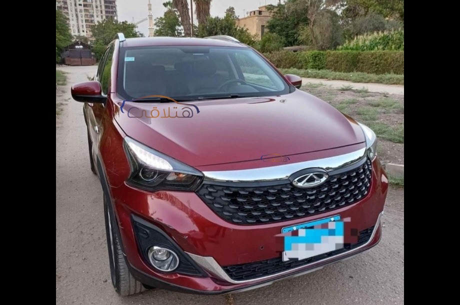Tiggo 7 Chery 2022 Nasr city Dark red 6864329 - Car for sale : Hatla2ee
