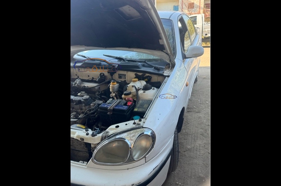 Lanos Daewoo 2006 Sohag White 6864337 - Car for sale : Hatla2ee