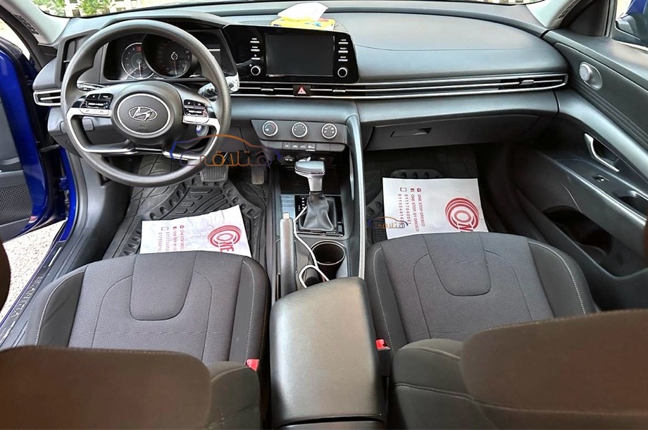 Elantra CN7 Hyundai 2021 Heliopolis Blue 6864602 - Car for sale : Hatla2ee