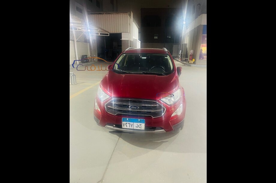 EcoSport Ford 2019 Heliopolis Dark red 6864874 - Car for sale : Hatla2ee