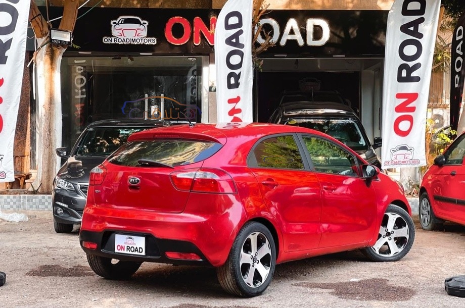 Rio Kia 2014 Nasr city Red 6864926 - Car for sale : Hatla2ee