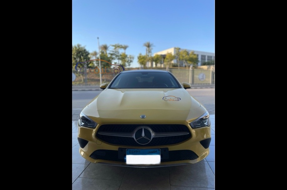 CLA 200 Mercedes 2020 Cairo Yellow 6865334 - Car for sale : Hatla2ee