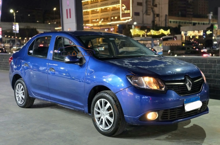 Logan Renault 2015 Nasr city Blue 6867698 - Car for sale : Hatla2ee