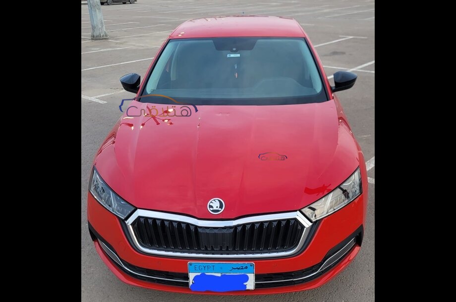 Octavia A8 Skoda 2021 Alexandria Red 6869690 - Car for sale : Hatla2ee