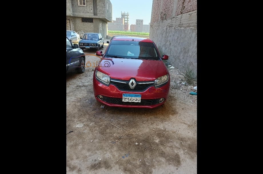 Logan Renault 2016 El Minya Red 6870708 - Car for sale : Hatla2ee