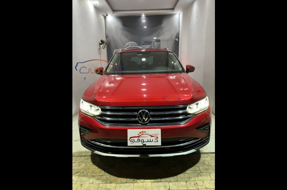 Tiguan Volkswagen 2021 Nasr city Red 6871043 - Car for sale : Hatla2ee