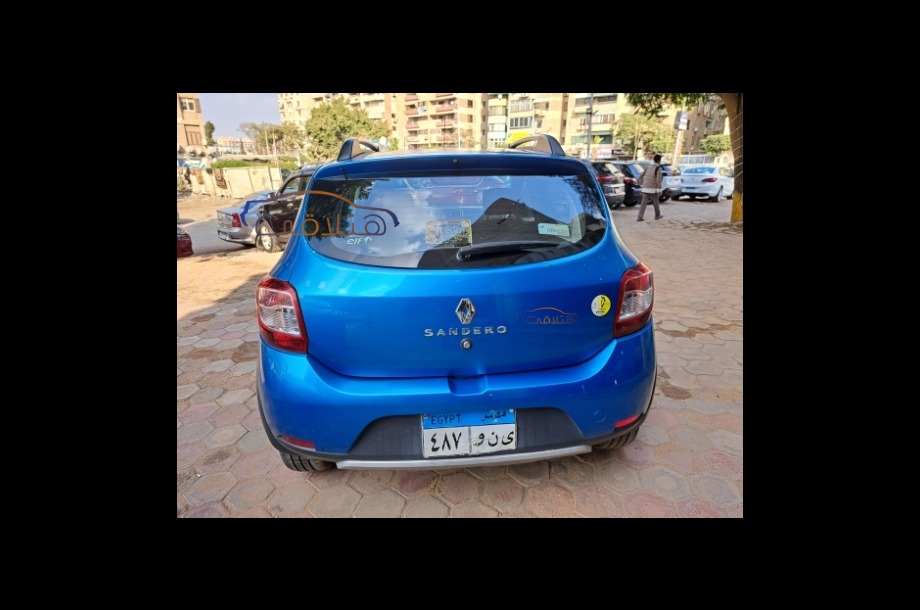 Sandero Step Way Renault 2016 Nasr city Blue 6872056 - Car for sale : Hatla2ee