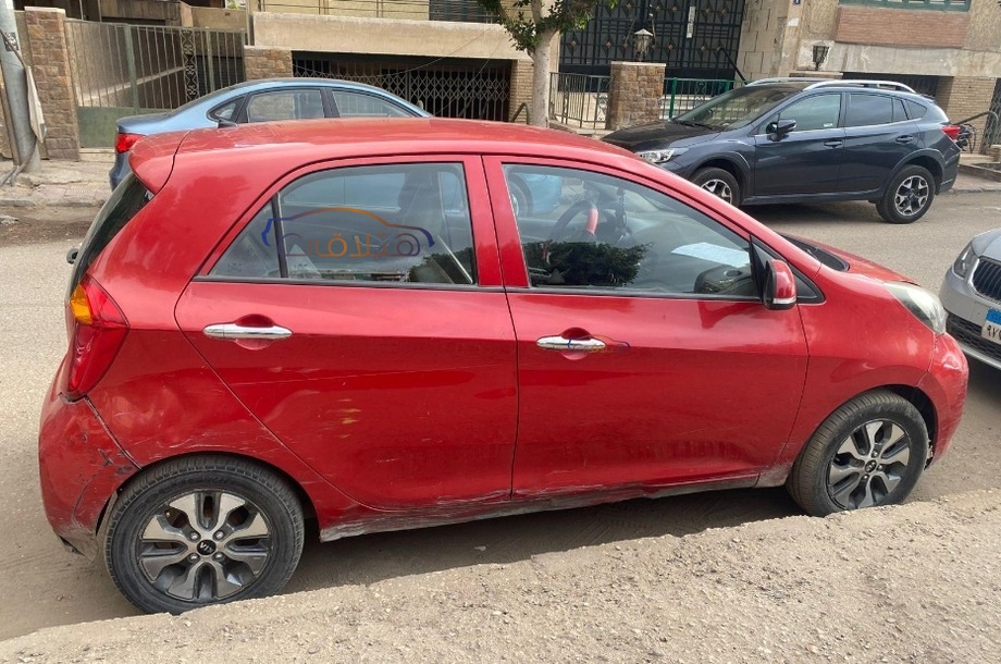 Picanto Kia 2016 Heliopolis Red 6873774 - Car for sale : Hatla2ee