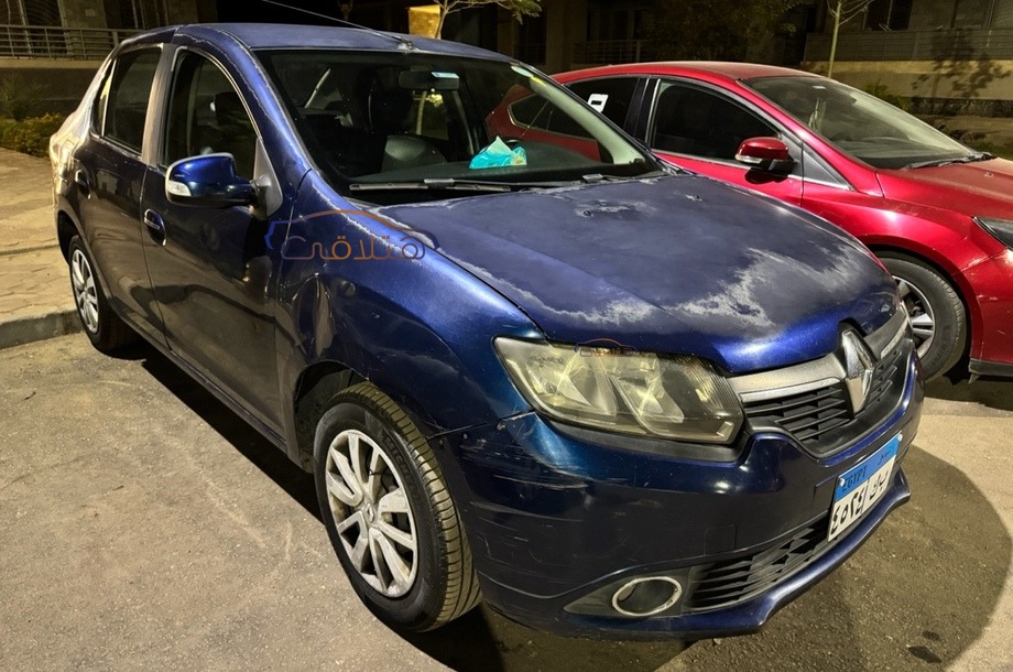 Logan Renault 2016 6 October Dark blue 6874176 - Car for sale : Hatla2ee