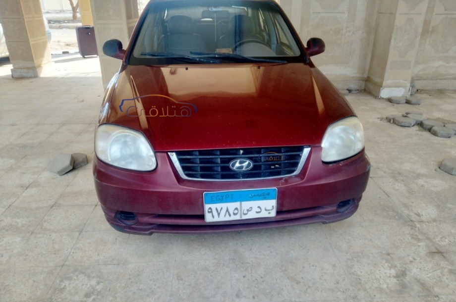 Verna Hyundai 2005 Beheira Red 6876352 - Car for sale : Hatla2ee