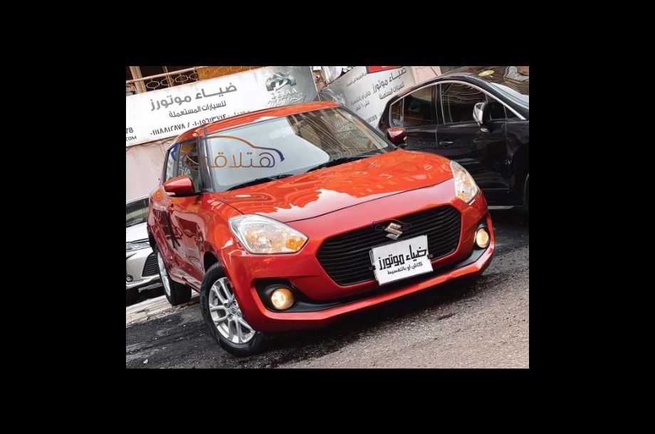 Swift Suzuki 2021 Nasr city Red 6876544 - Car for sale : Hatla2ee