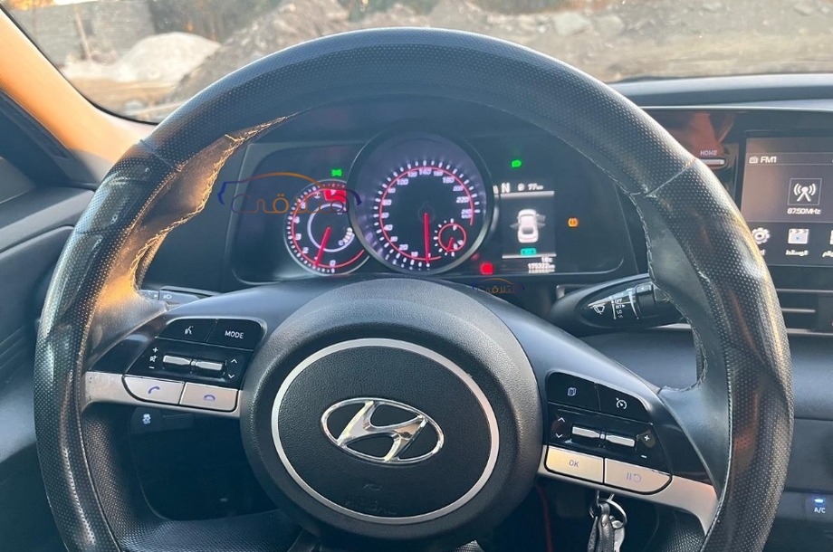 Elantra CN7 Hyundai 2021 El Minya Silver 6877142 - Car for sale : Hatla2ee