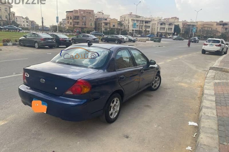 Spectra Kia 2003 Luxor Dark blue 6879321 - Car for sale : Hatla2ee
