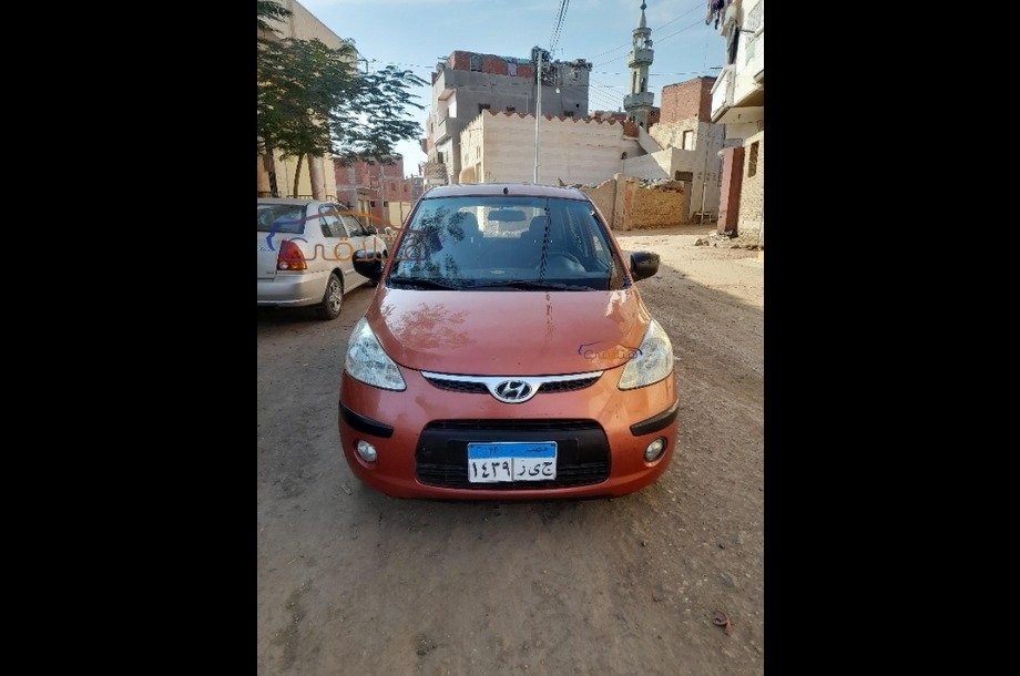 I10 Hyundai 2010 Damietta Red 6880364 - Car for sale : Hatla2ee