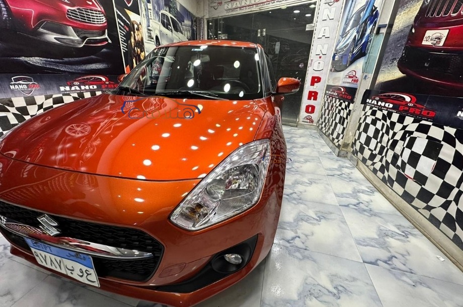 Swift Suzuki 2022 El Mahalla Orange 6881357 - Car for sale : Hatla2ee