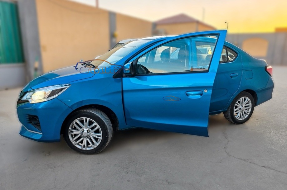 Attrage Mitsubishi 2024 Cairo Blue 6881513 - Car for sale : Hatla2ee
