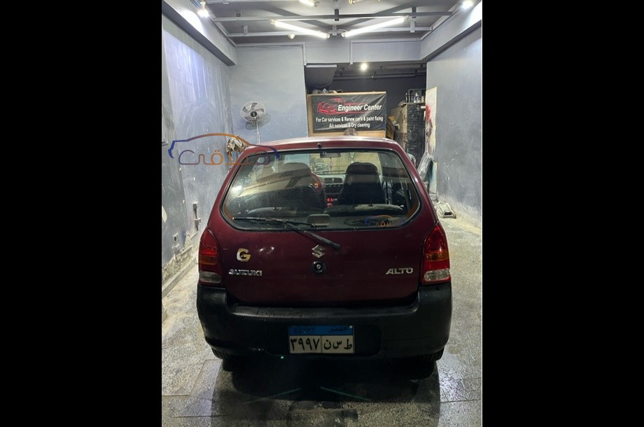 Alto Suzuki 2013 Suez Dark red 6884452 - Car for sale : Hatla2ee