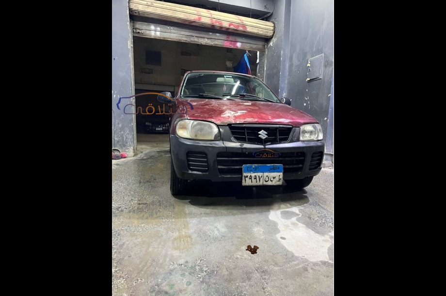Alto Suzuki 2013 Suez Dark red 6884452 - Car for sale : Hatla2ee