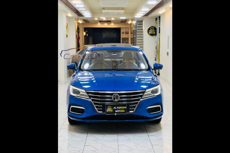 5 MG 2022 6 October Blue 6884491 - Car for sale : Hatla2ee