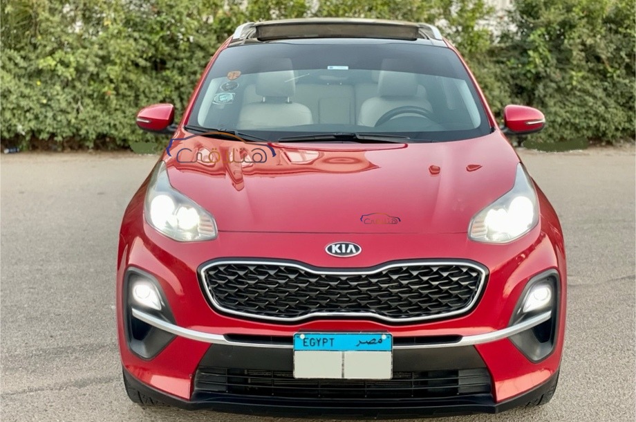 Sportage Kia 2022 Sheikh Zayed City Red 6885048 - Car for sale : Hatla2ee