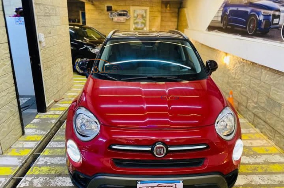 500 X Fiat 2021 Heliopolis Red 6885736 - Car for sale : Hatla2ee