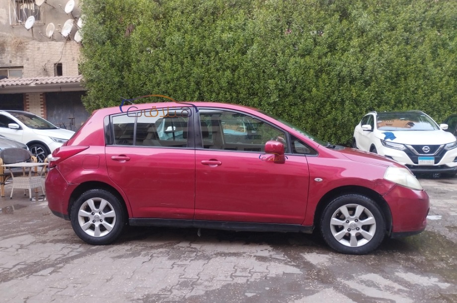Tiida Nissan 2009 Nasr city Red 6886263 - Car for sale : Hatla2ee