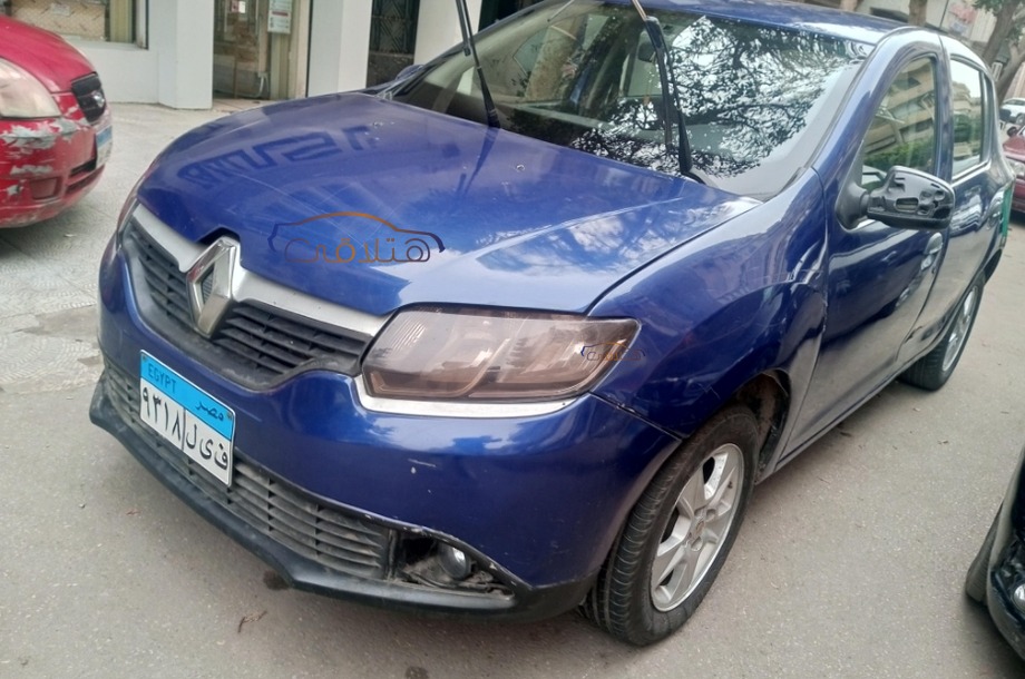 Sandero Renault 2014 Cairo Blue 6887233 - Car for sale : Hatla2ee