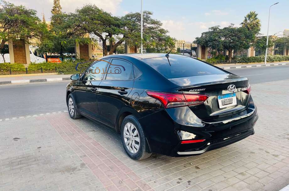 Accent HCI Hyundai 2019 Heliopolis Black 6888692 - Car for sale : Hatla2ee