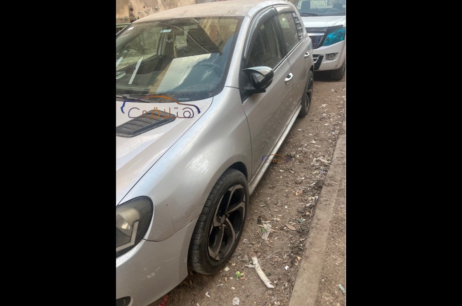 Golf 6 Volkswagen 2012 Cairo Silver 6889047 - Car for sale : Hatla2ee