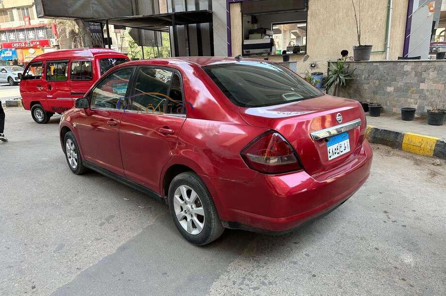 Tiida Nissan 2007 Giza Red 6890179 - Car for sale : Hatla2ee