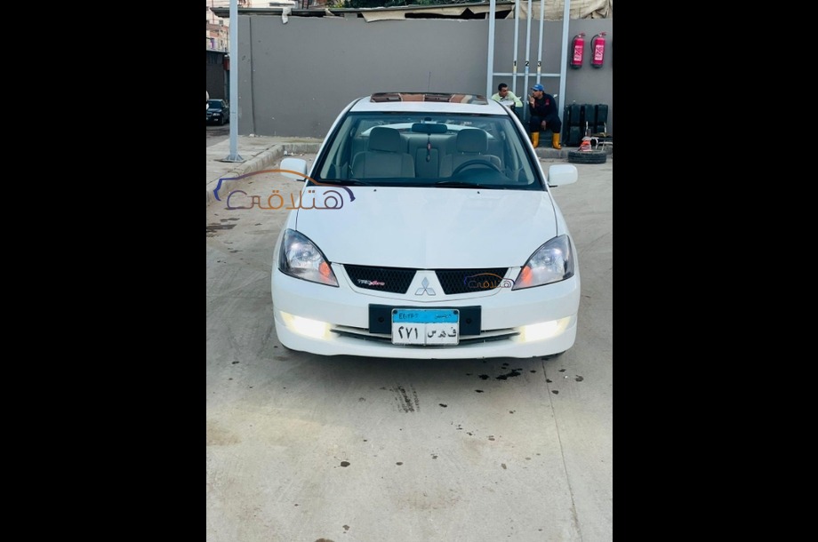 Lancer Puma Mitsubishi 2007 Beheira White 6890492 - Car for sale : Hatla2ee