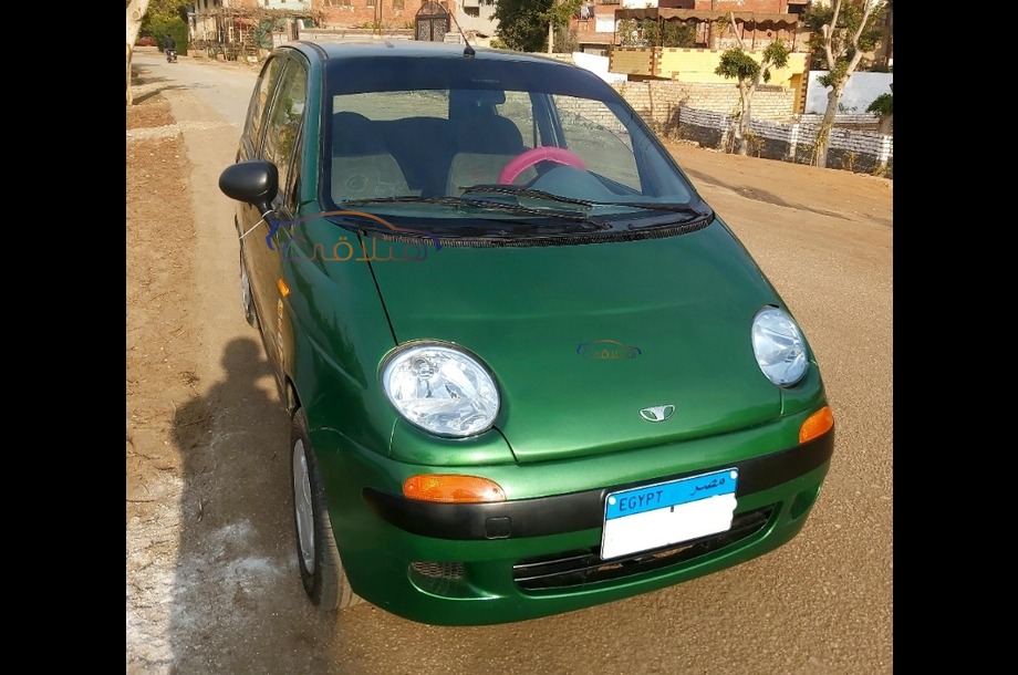 Matiz Daewoo 2001 Banha Green 6890949 - Car for sale : Hatla2ee