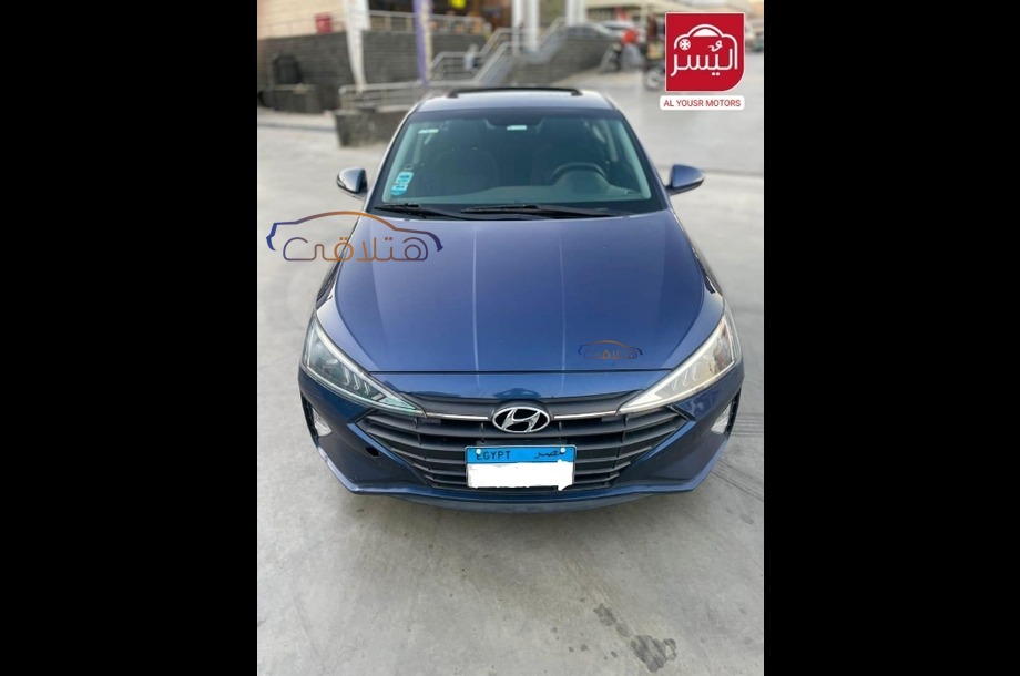 Elantra AD Hyundai 2019 Nasr city Blue 6891824 - Car for sale : Hatla2ee