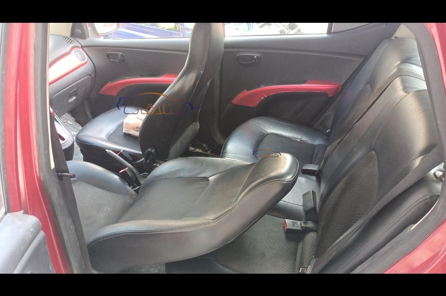 I10 Hyundai 2013 Alexandria Dark red 6893209 - Car for sale : Hatla2ee