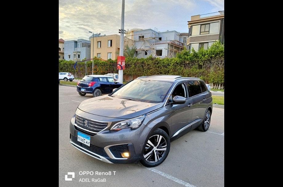 5008 Peugeot 2020 Alexandria Dark grey 6893372 - Car for sale : Hatla2ee