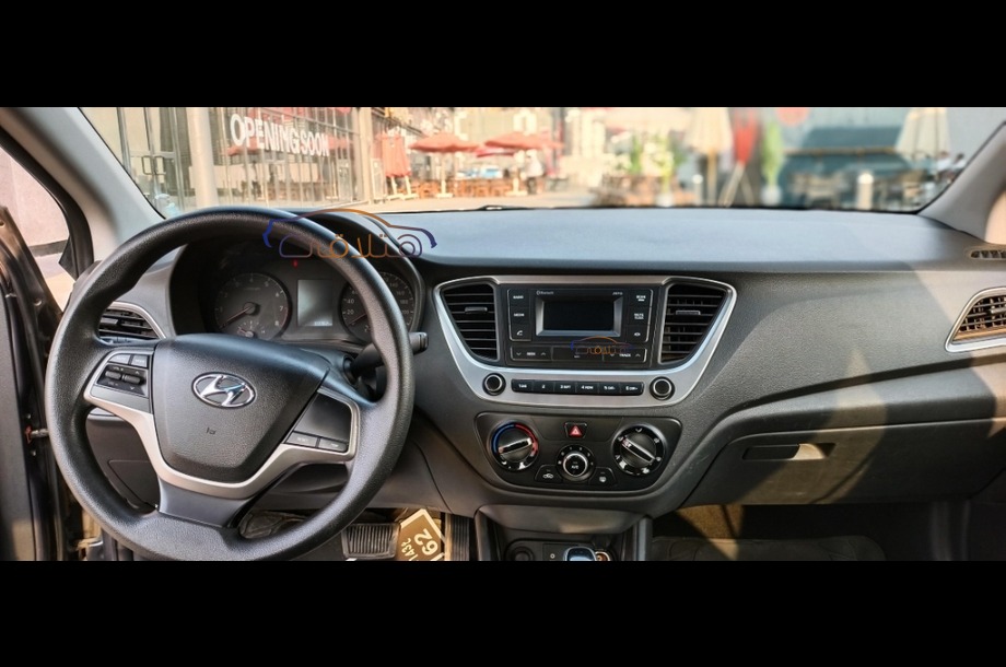 Accent HCI Hyundai 2019 Maadi Dark grey 6894643 - Car for sale : Hatla2ee