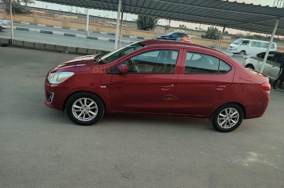 Attrage Mitsubishi 2015 Ismailia Red 6896338 - Car for sale : Hatla2ee