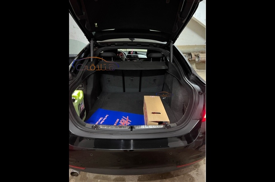 418 BMW 2019 Mansoura Black 6896688 - Car for sale : Hatla2ee