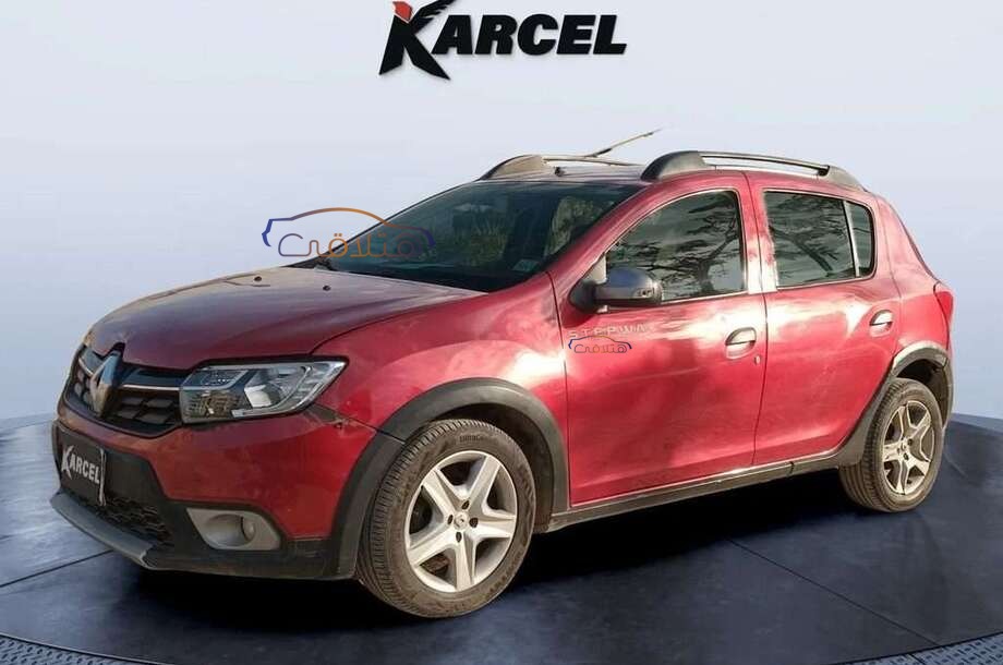 Sandero Step Way Renault 2019 Maadi Red 6896819 - Car for sale : Hatla2ee