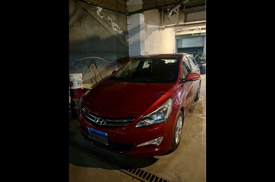Solaris Hyundai 2016 Giza Red 6897857 - Car for sale : Hatla2ee