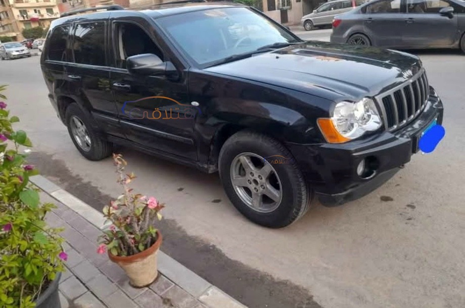 Grand Cherokee Jeep 2008 Cairo Black 6898164 - Car for sale : Hatla2ee