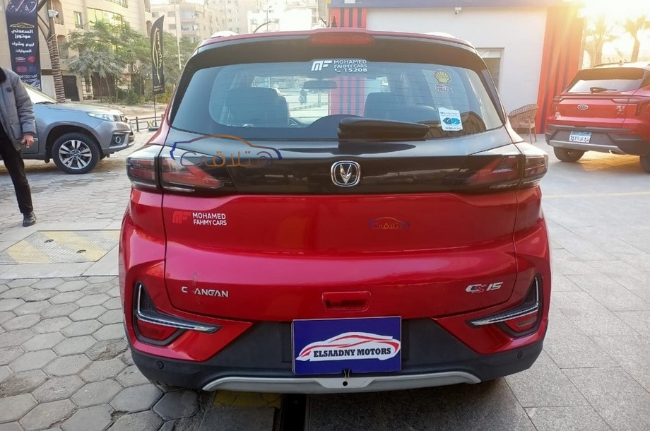 CS 15 Changan 2022 Nasr city Red 6899413 - Car for sale : Hatla2ee