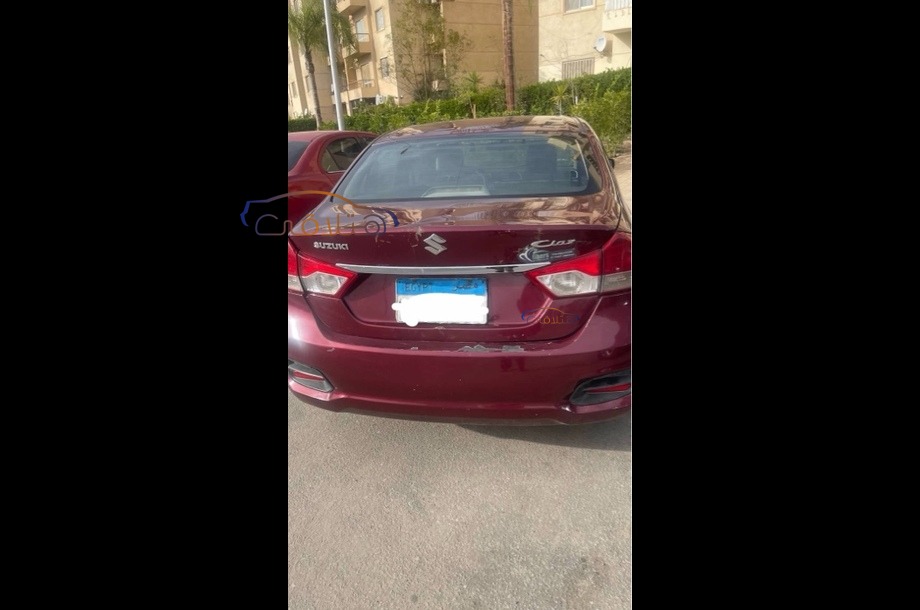 Ciaz Suzuki 2015 6 October Dark red 6900109 - Car for sale : Hatla2ee