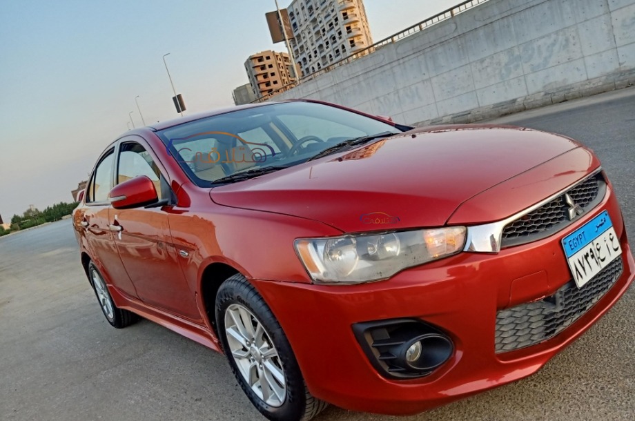 Lancer EX Shark Mitsubishi 2018 Tanta Red 6900252 - Car for sale : Hatla2ee