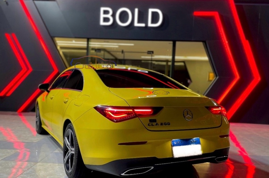 CLA 200 Mercedes 2020 Cairo Yellow 6900842 - Car for sale : Hatla2ee