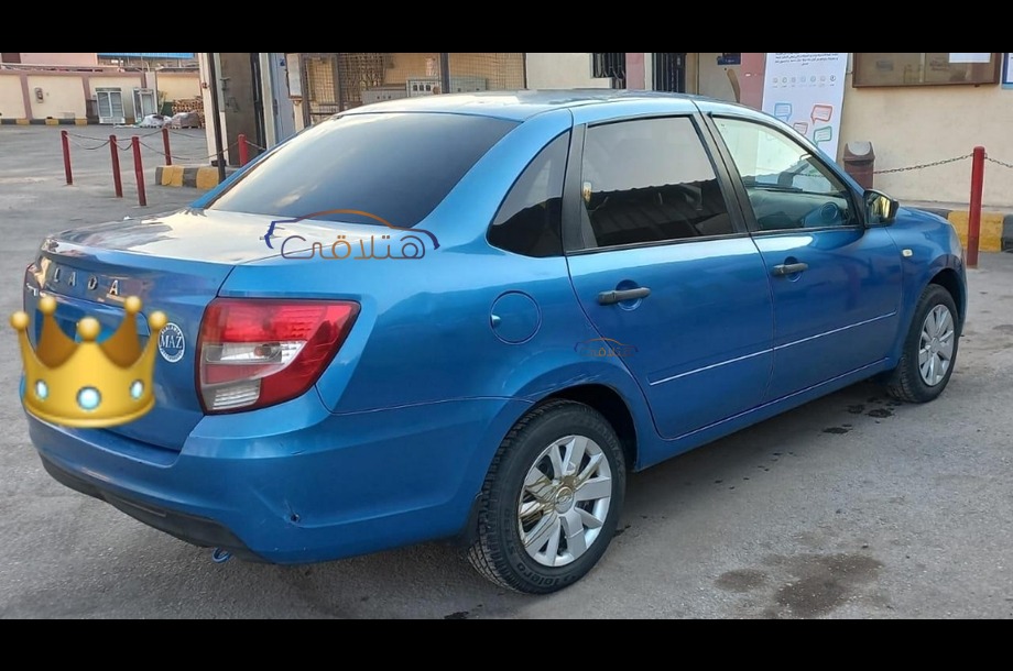 Granta Lada 2020 Zagazig Blue 6901486 - Car for sale : Hatla2ee