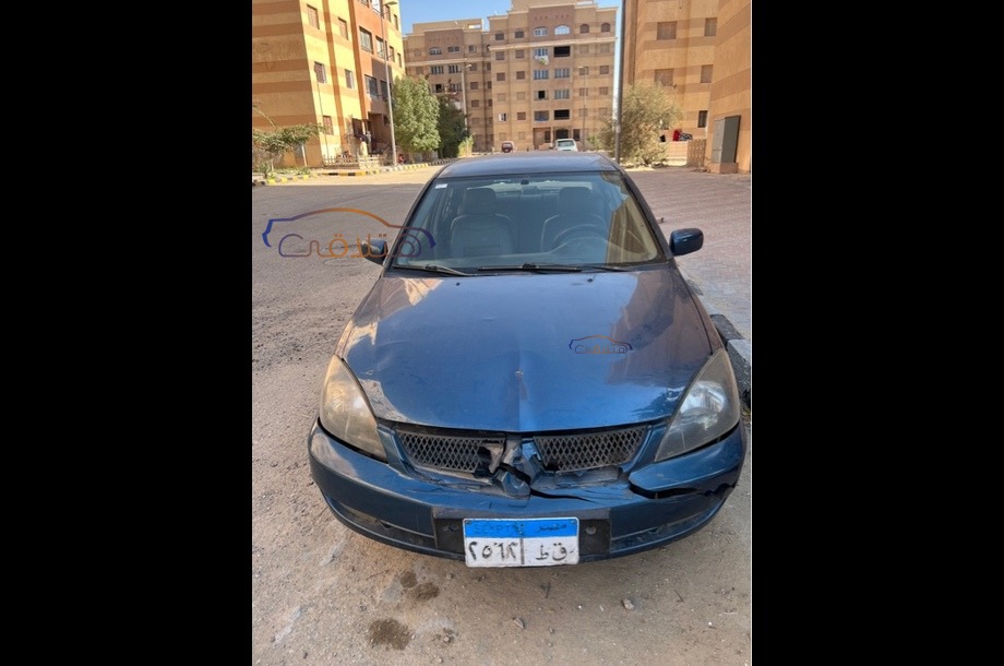 Lancer Mitsubishi 2007 6 October Blue 6905766 - Car for sale : Hatla2ee