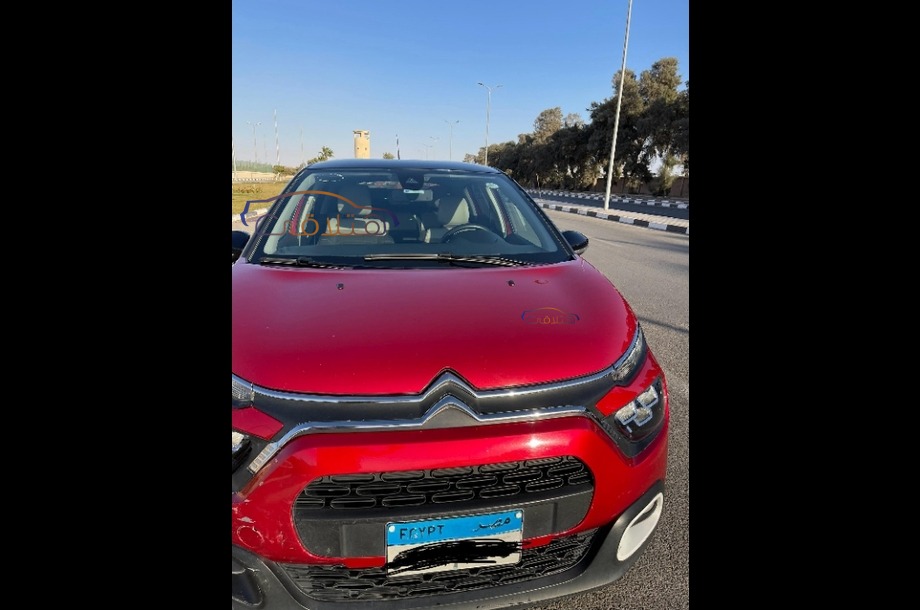 C3 Citroën 2022 Suez Red 6906245 - Car for sale : Hatla2ee