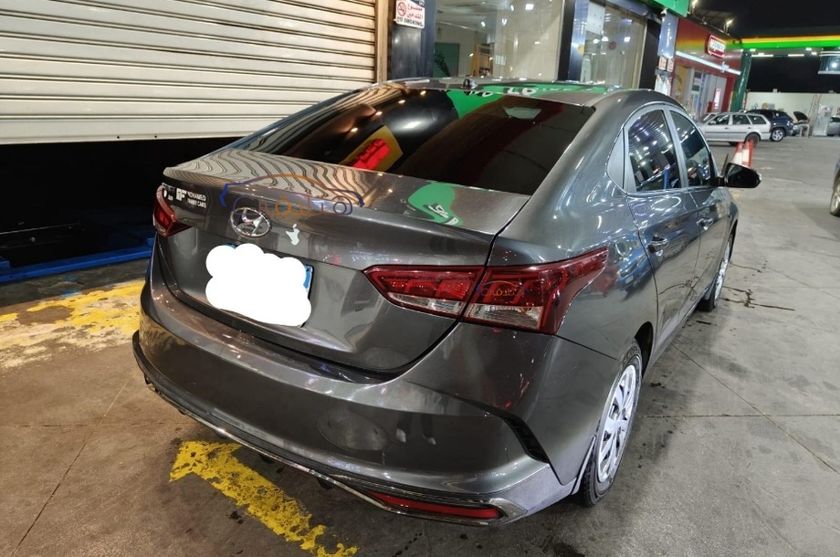 Accent HCI Hyundai 2021 Maadi Dark grey 6907510 - Car for sale : Hatla2ee